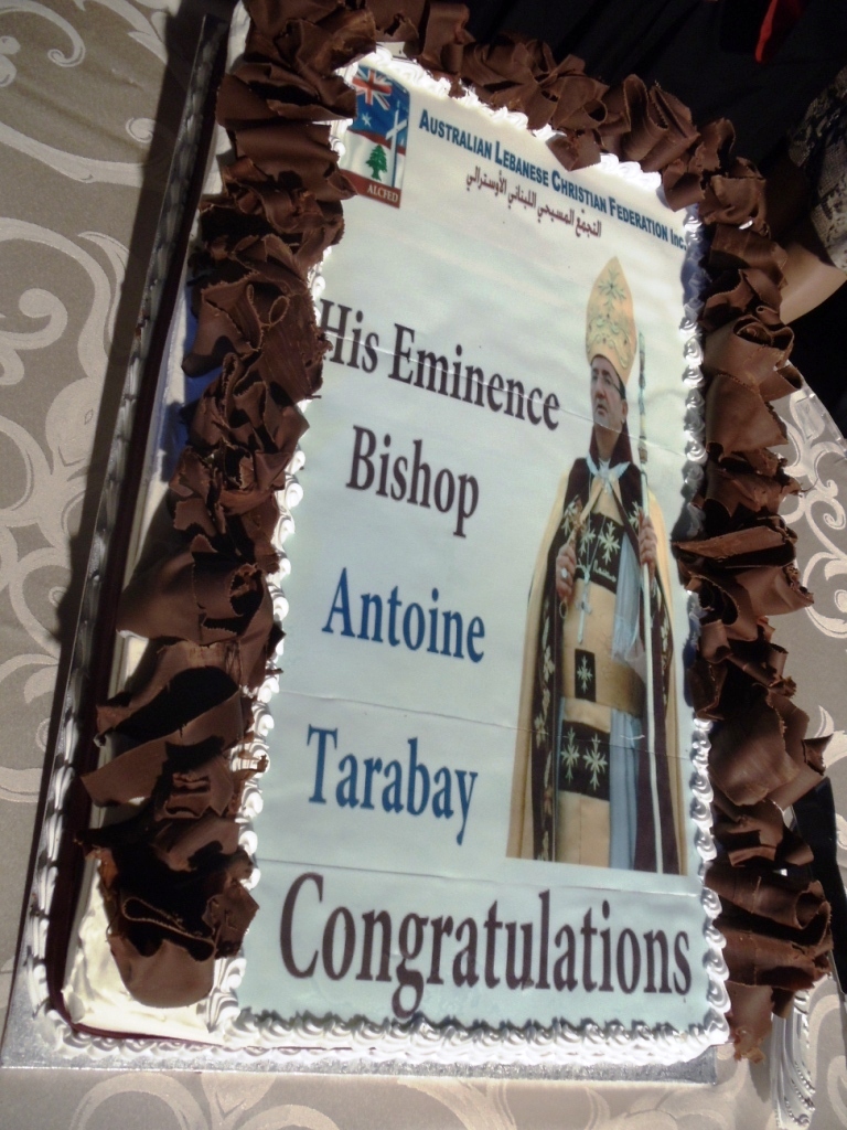 Excellent Reception for Bishop Tarabay - AL-GHORBA